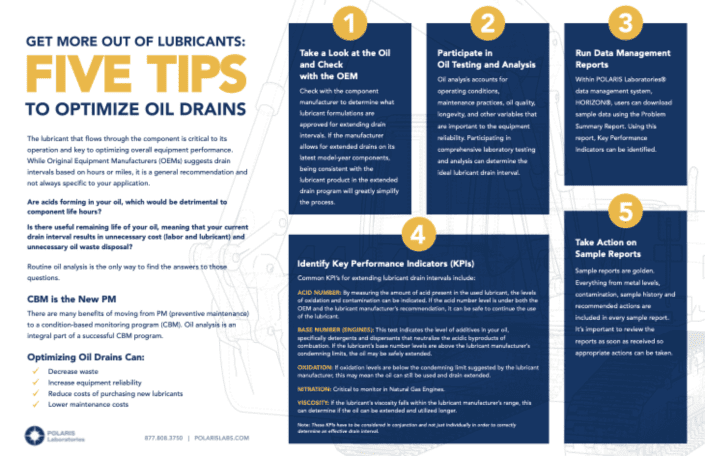 Tips to Confidently and Safely Extend Your Oil Drains | POLARIS ...